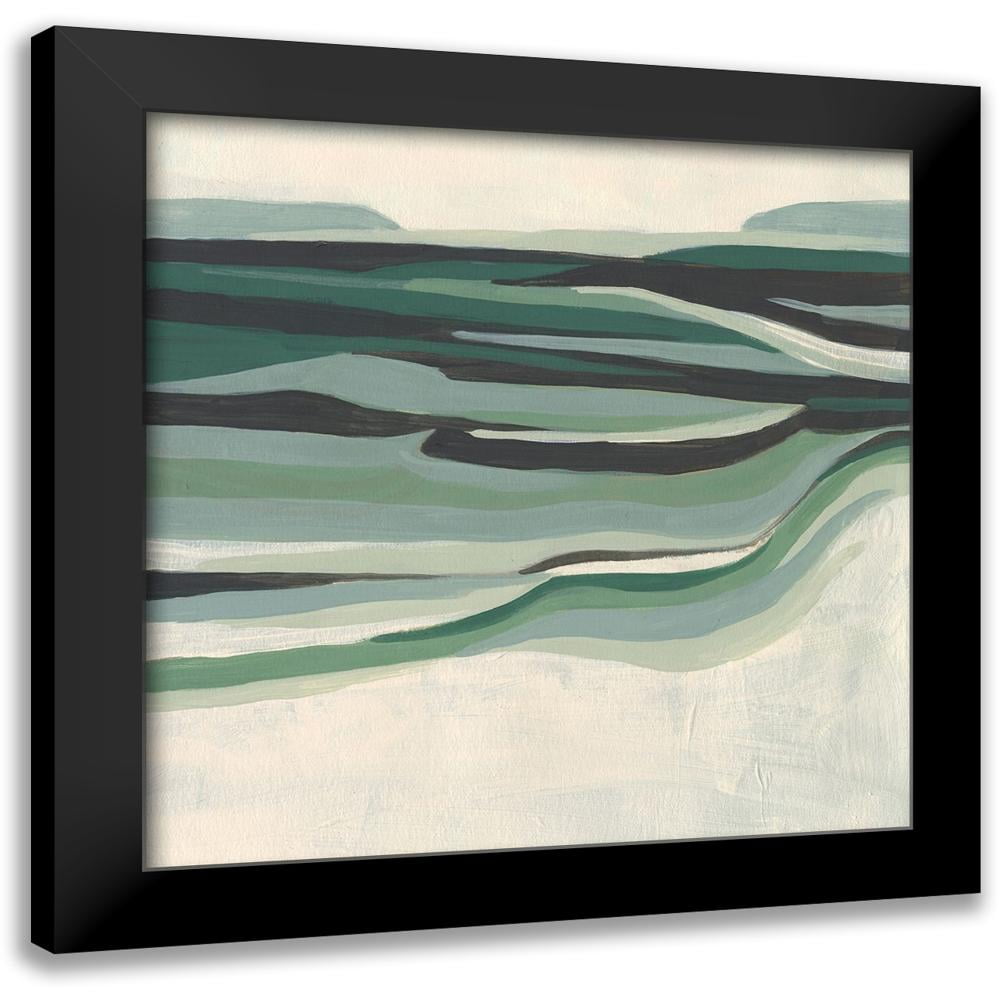 Vess, June Erica 12x12 Black Modern Framed Museum Art Print Titled ...