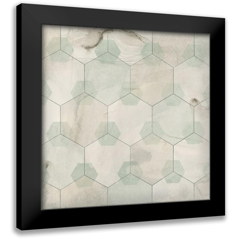 Vess, June Erica 12x12 Black Modern Framed Museum Art Print Titled ...