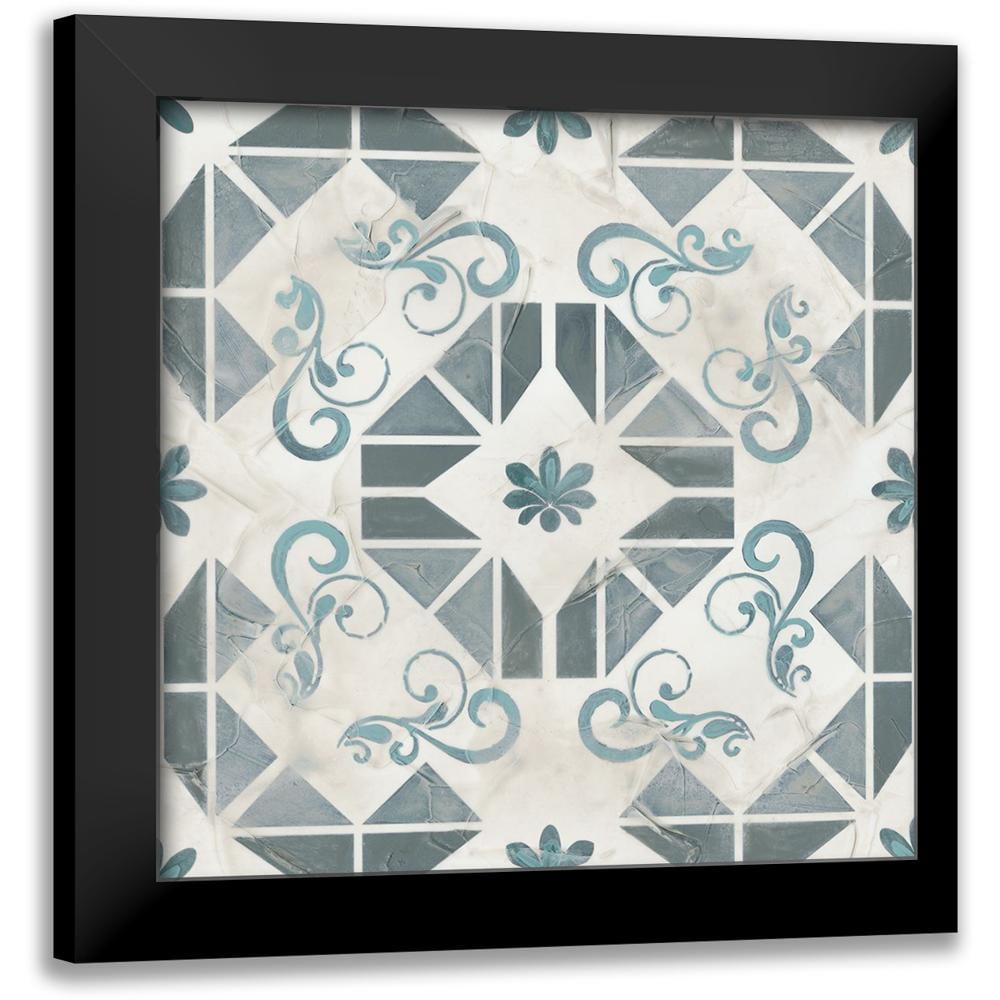 Vess, June Erica 12x12 Black Modern Framed Museum Art Print Titled ...