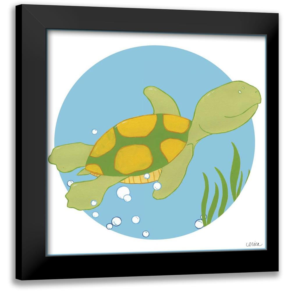 Vess, June Erica 12x12 Black Modern Framed Museum Art Print Titled ...