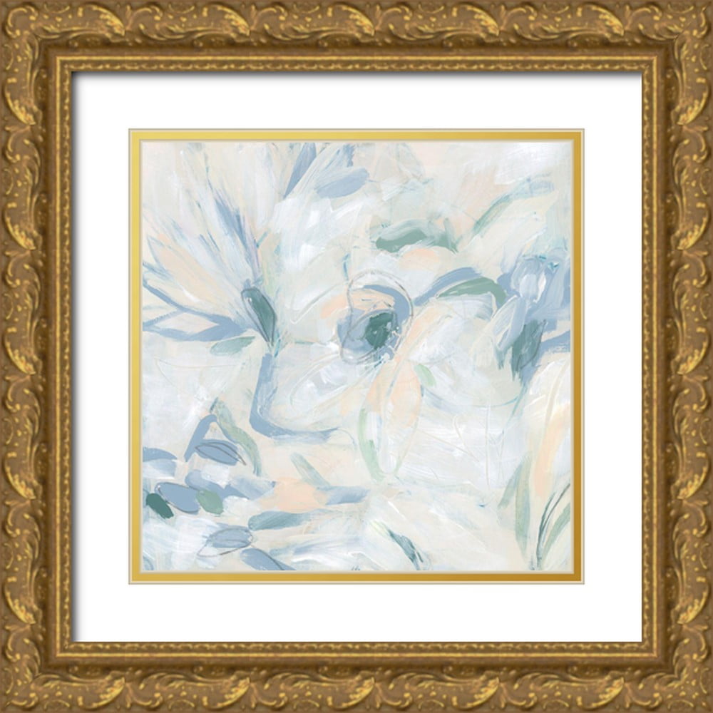 Vess, June Erica 12x12 Gold Ornate Wood Framed with Double Matting ...