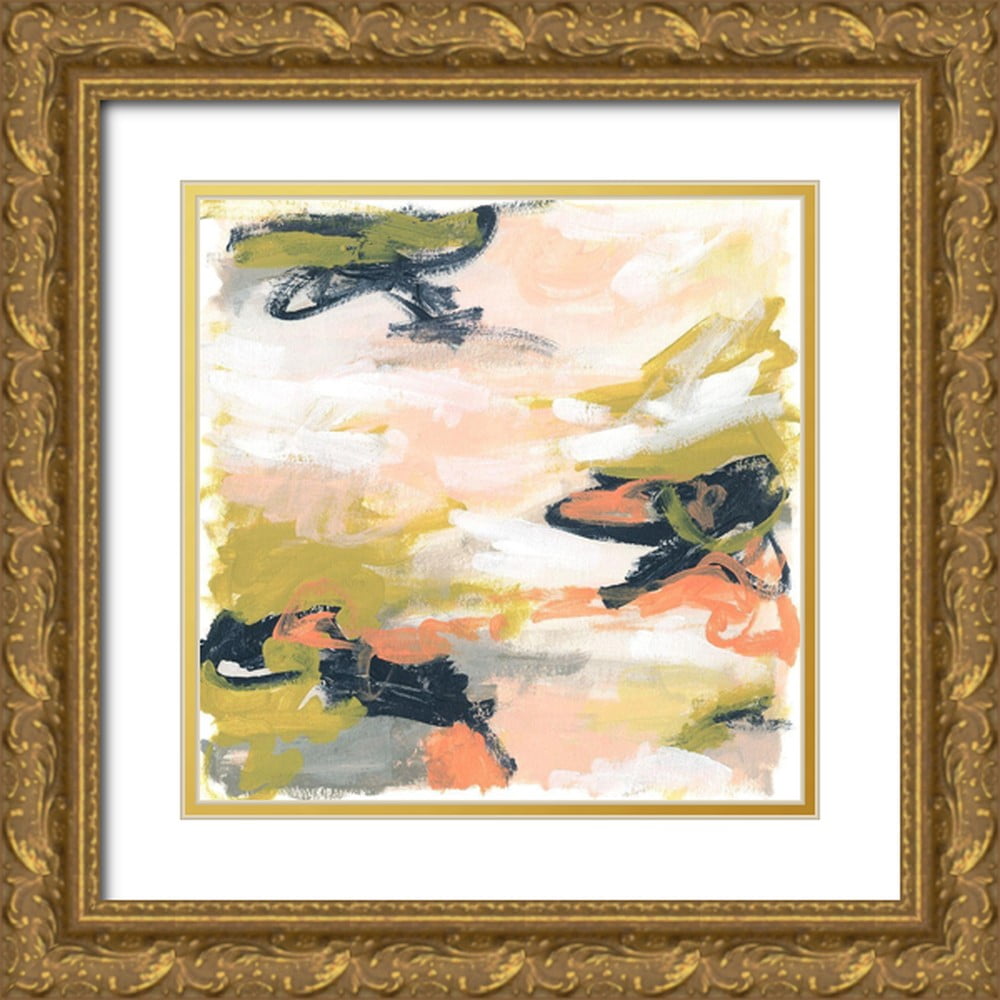 Vess, June Erica 12x12 Gold Ornate Wood Framed with Double Matting Museum Art Print Titled ...