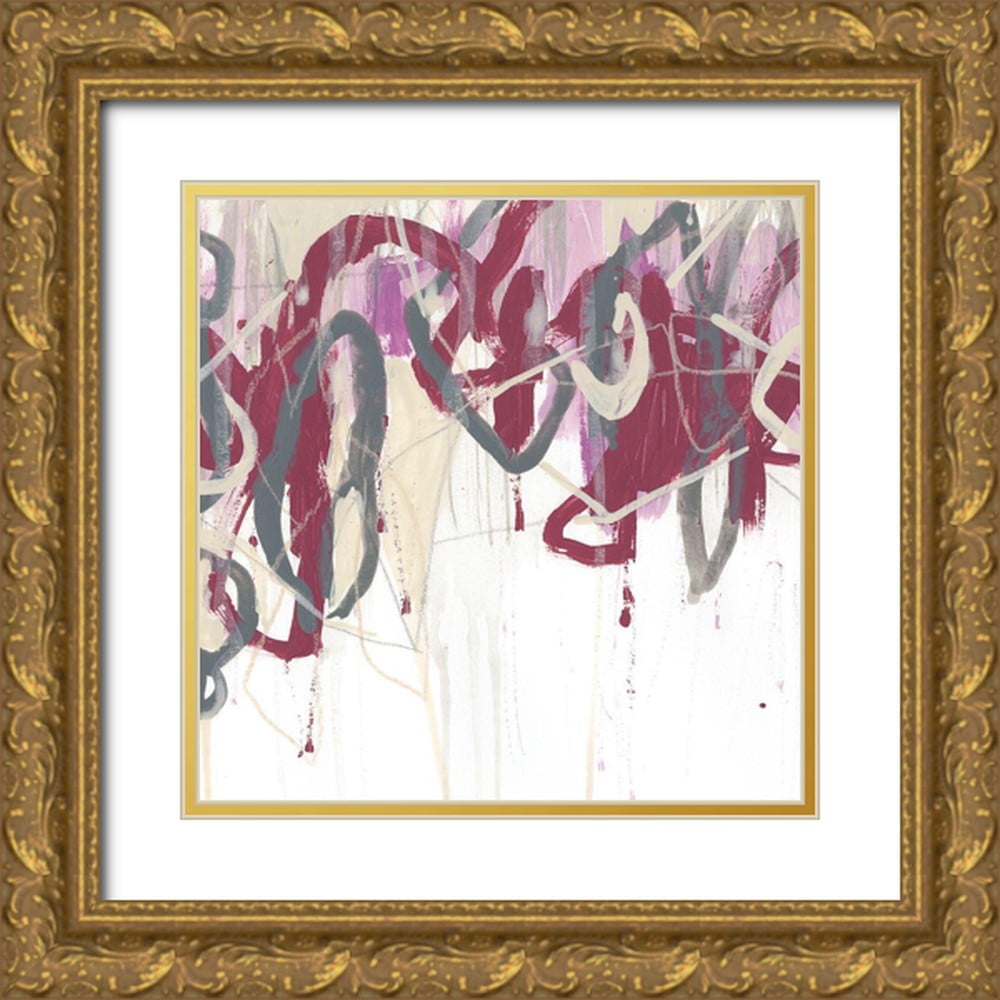 Vess, June Erica 12x12 Gold Ornate Wood Framed with Double Matting Museum Art Print Titled ...