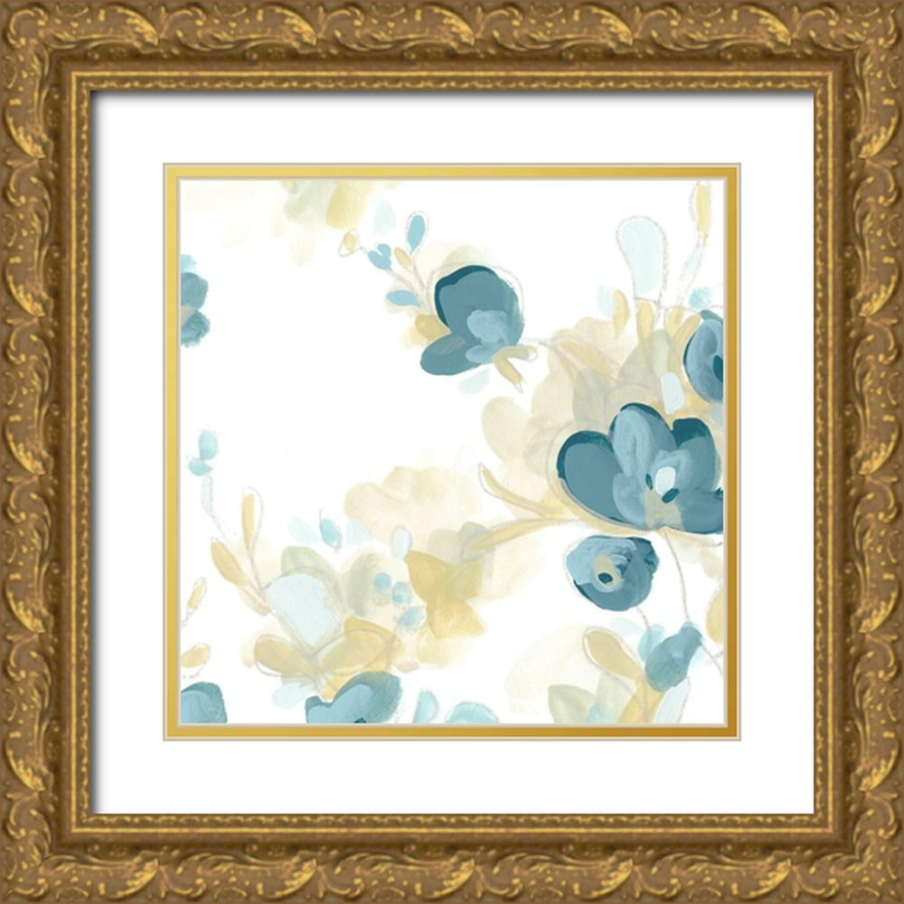 Vess, June Erica 12x12 Gold Ornate Wood Framed with Double Matting Museum Art Print Titled ...