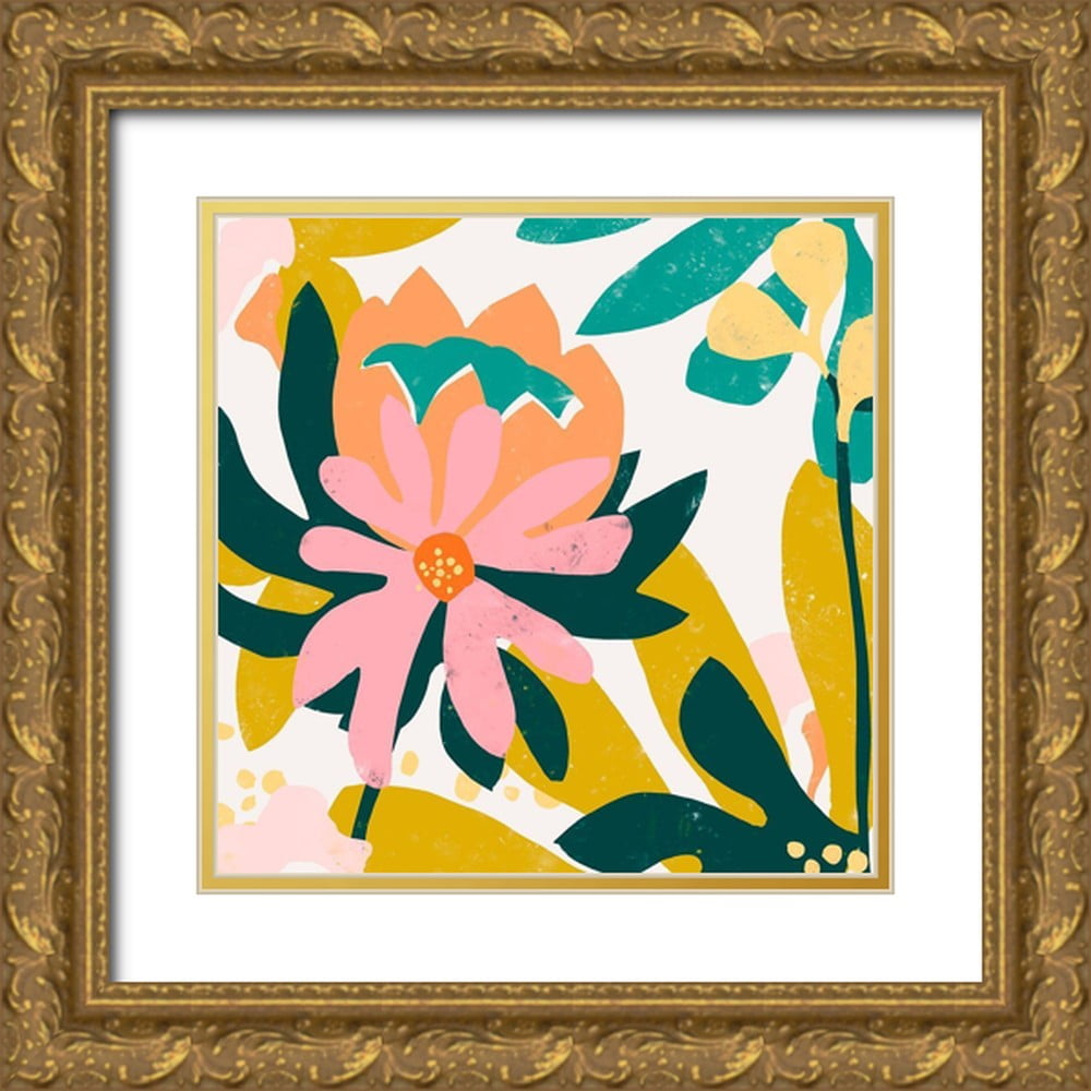 Vess, June Erica 12x12 Gold Ornate Wood Framed with Double Matting Museum Art Print Titled - Cut ...