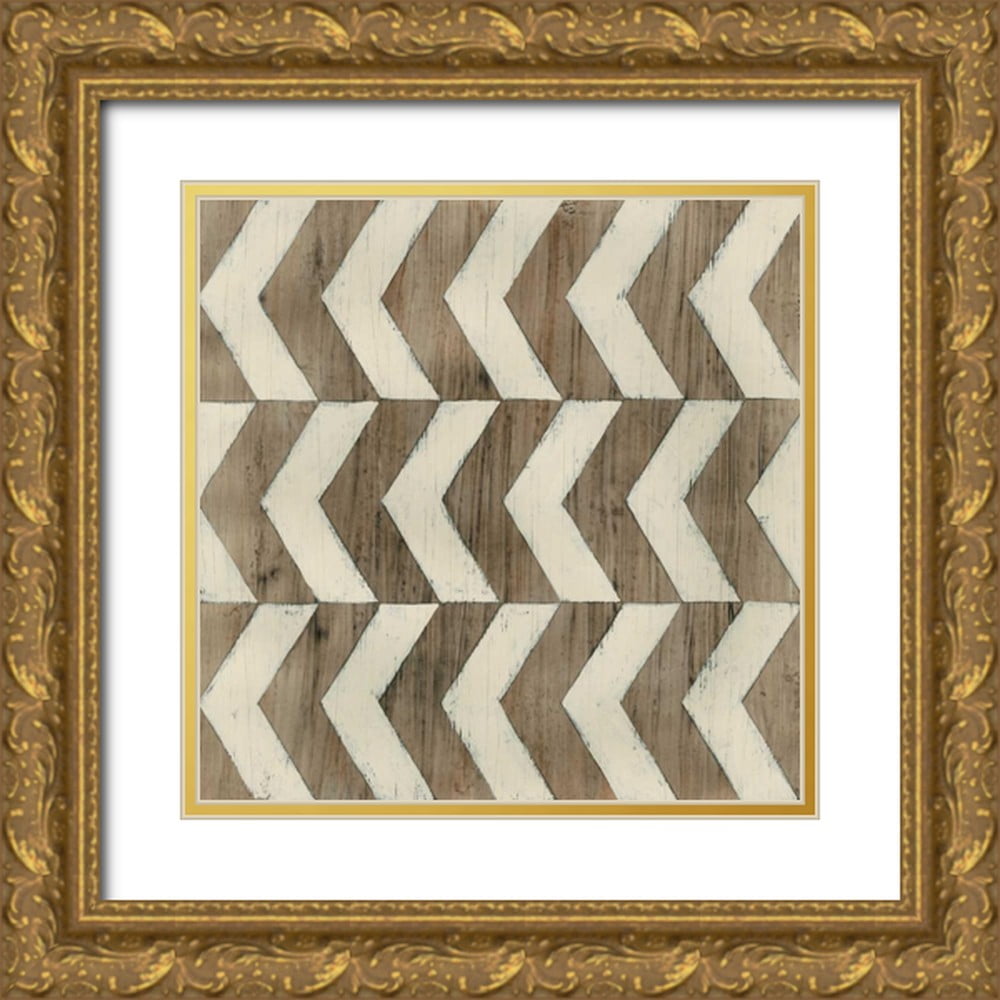 Vess, June Erica 12x12 Gold Ornate Wood Framed with Double Matting Museum Art Print Titled ...