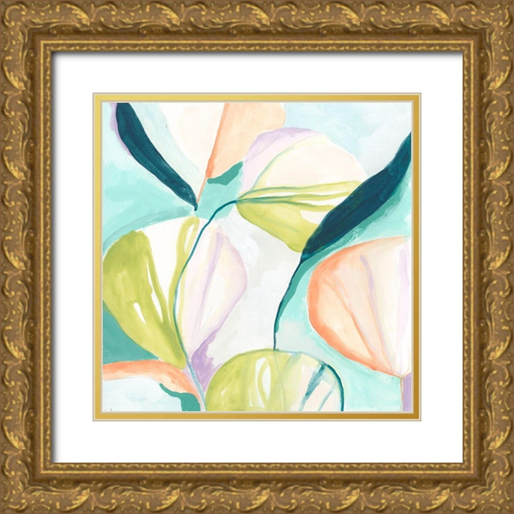 Vess, June Erica 12x12 Gold Ornate Wood Framed with Double Matting Museum Art Print Titled - Fan ...