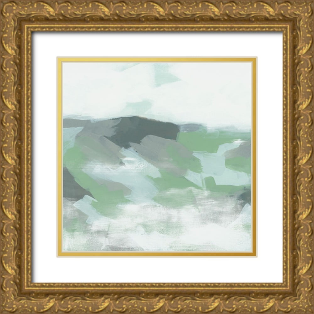 Vess, June Erica 12x12 Gold Ornate Wood Framed with Double Matting Museum Art Print Titled ...