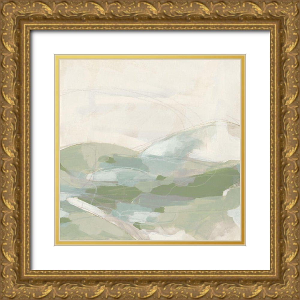 Vess, June Erica 12x12 Gold Ornate Wood Framed with Double Matting Museum Art Print Titled ...