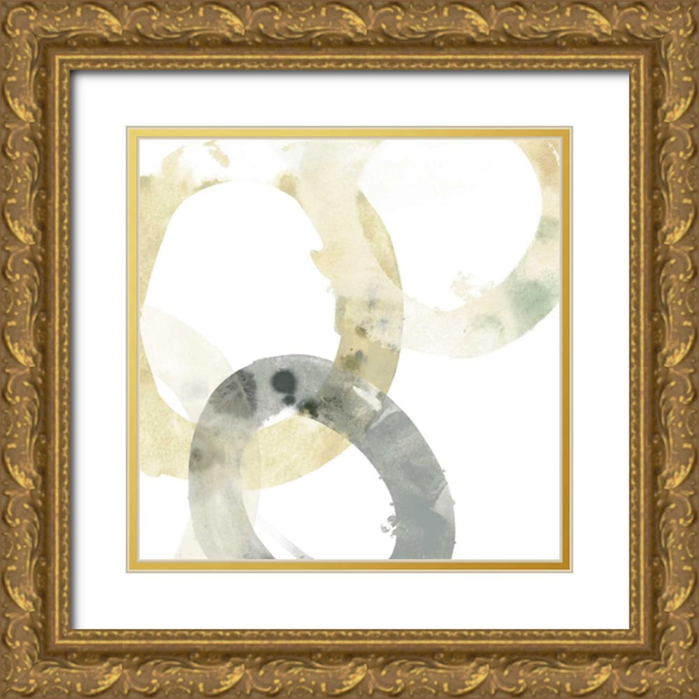 Vess, June Erica 12x12 Gold Ornate Wood Framed with Double Matting Museum Art Print Titled ...