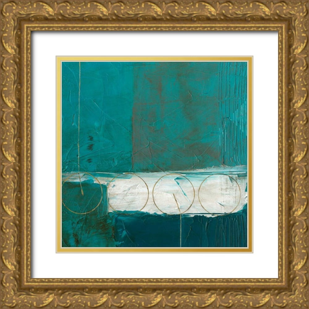 Vess, June Erica 12x12 Gold Ornate Wood Framed with Double Matting Museum Art Print Titled ...