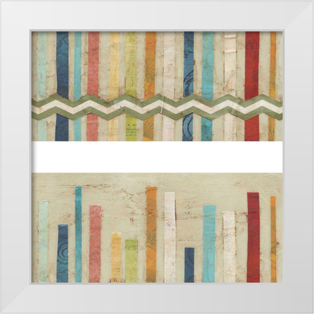 Vess, June Erica 12x12 White Modern Wood Framed Museum Art Print Titled ...