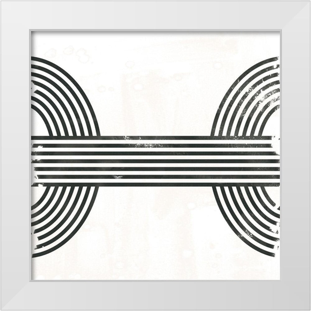 Vess, June Erica 12x12 White Modern Wood Framed Museum Art Print Titled ...