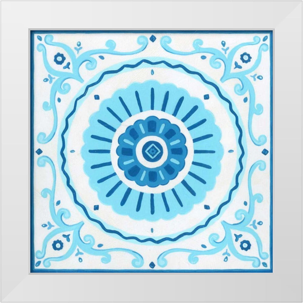 Vess, June Erica 12x12 White Modern Wood Framed Museum Art Print Titled ...