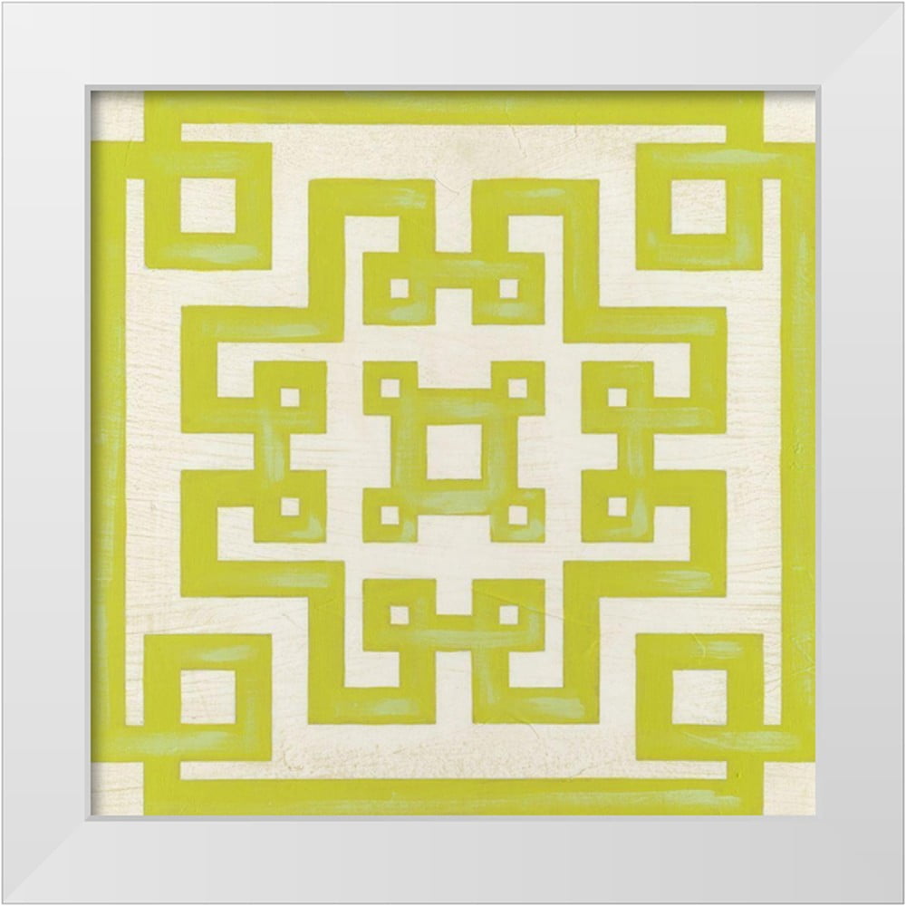 Vess, June Erica 12x12 White Modern Wood Framed Museum Art Print Titled ...