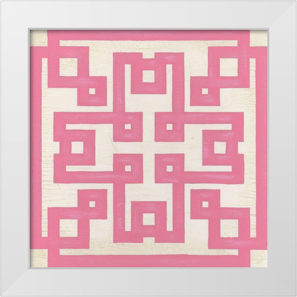 Vess, June Erica 12x12 White Modern Wood Framed Museum Art Print Titled ...