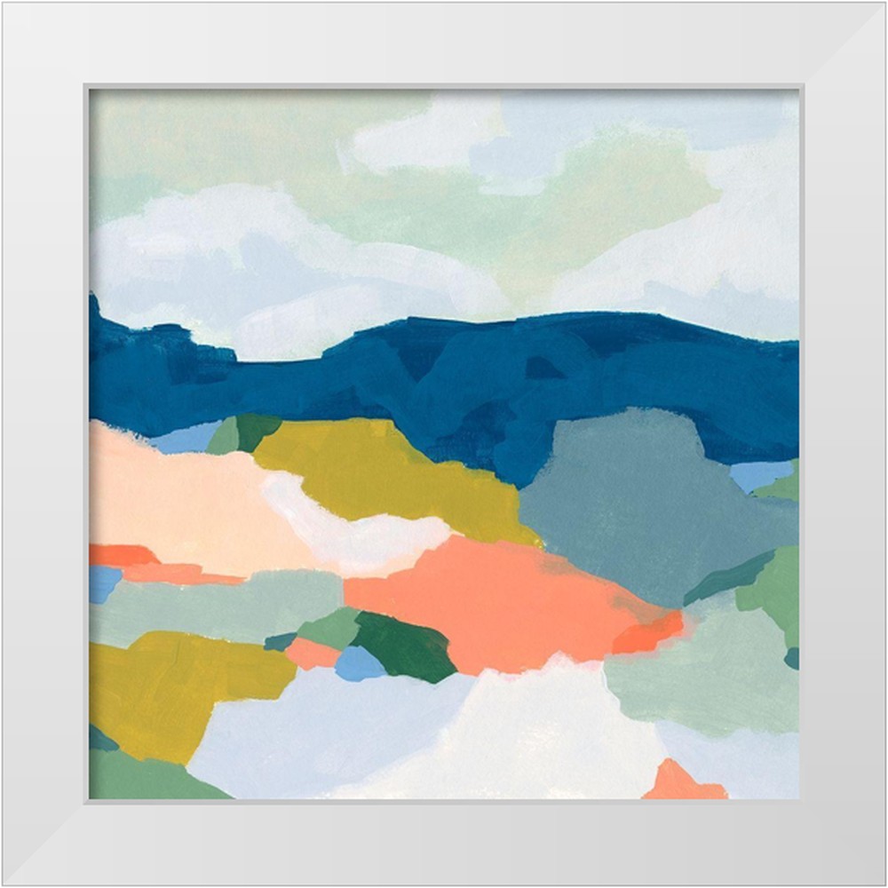 Vess, June Erica 12x12 White Modern Wood Framed Museum Art Print Titled ...
