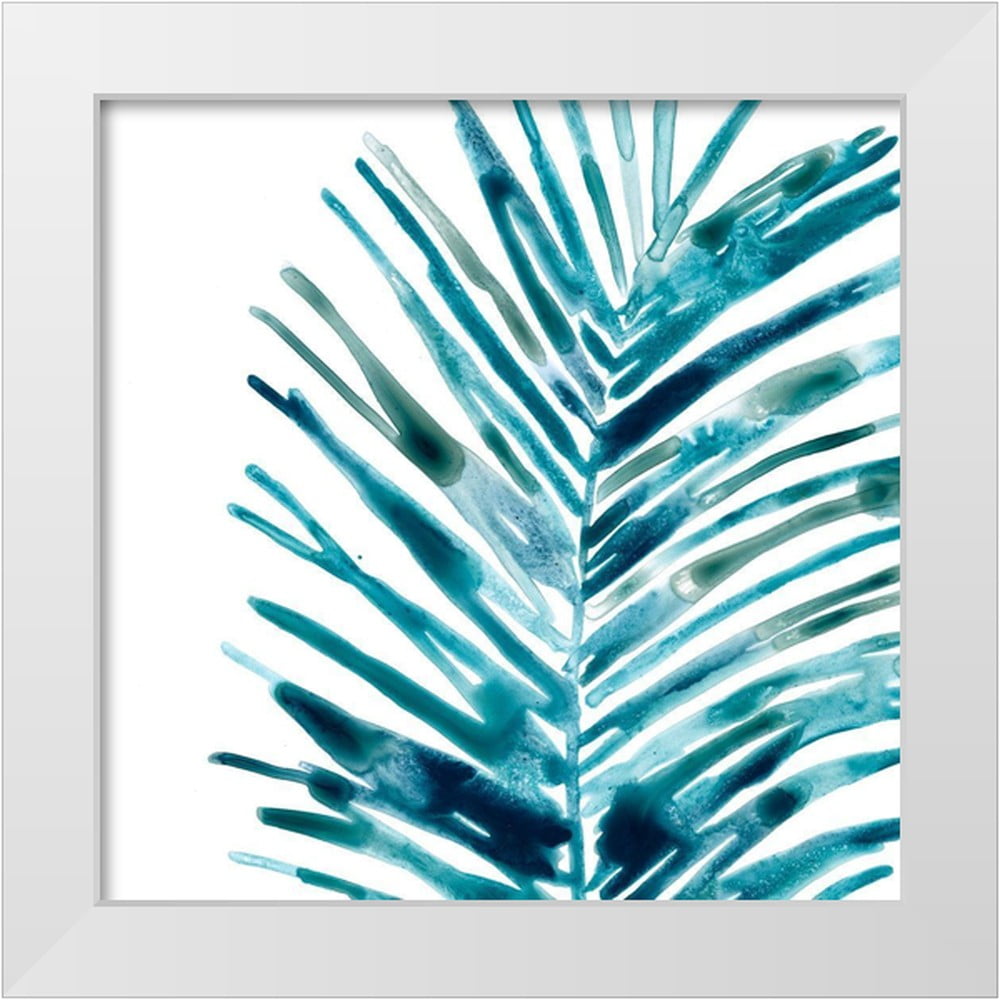 Vess, June Erica 12x12 White Modern Wood Framed Museum Art Print Titled - Tropical Jewel III ...