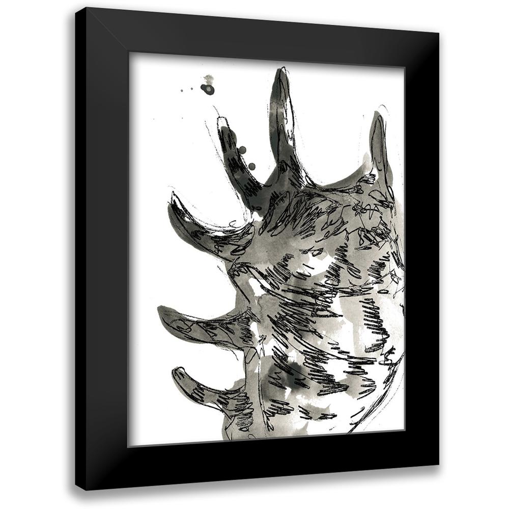 Vess, June Erica 15x15 Black Modern Framed Museum Art Print Titled ...
