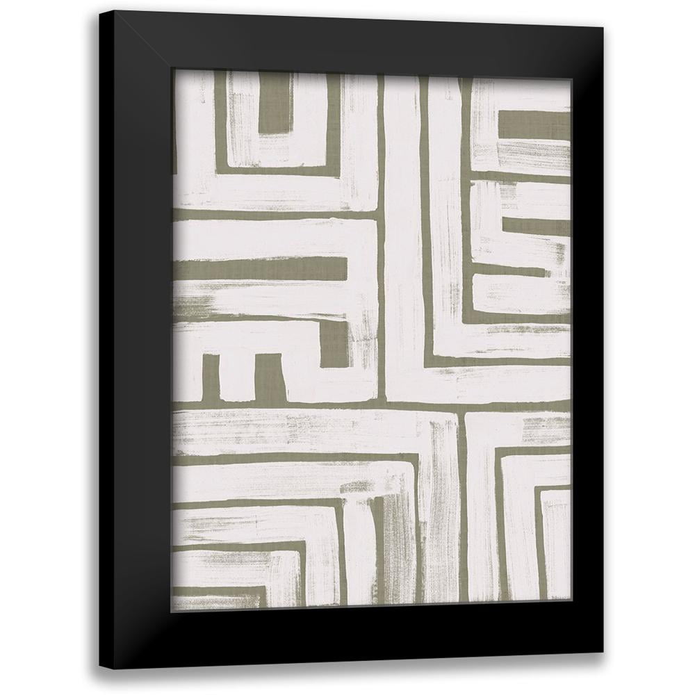 Vess, June Erica 12x14 Black Modern Framed Museum Art Print Titled ...