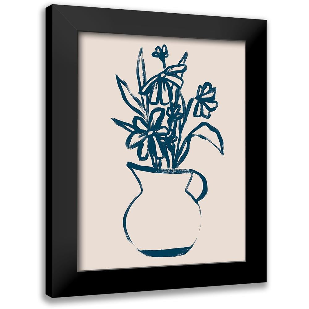 Vess, June Erica 12x14 Black Modern Framed Museum Art Print Titled ...