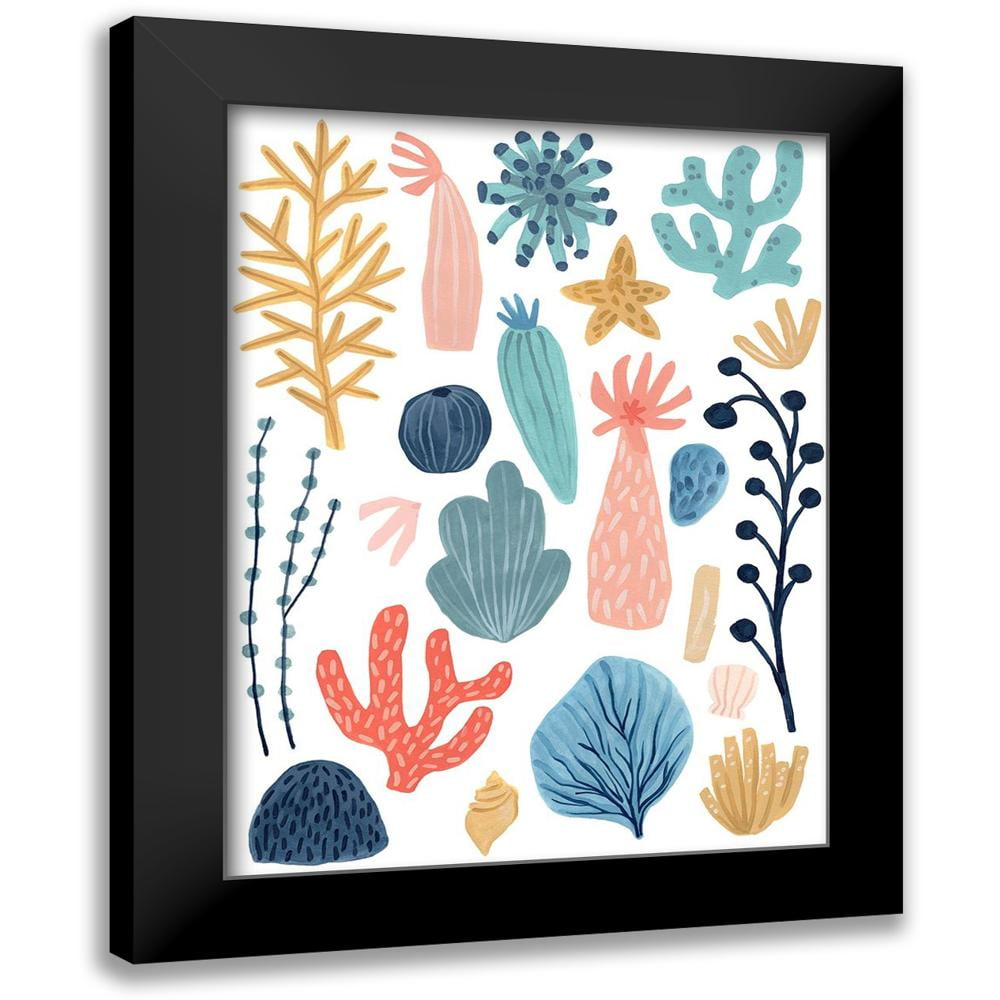 Vess, June Erica 12x14 Black Modern Framed Museum Art Print Titled ...
