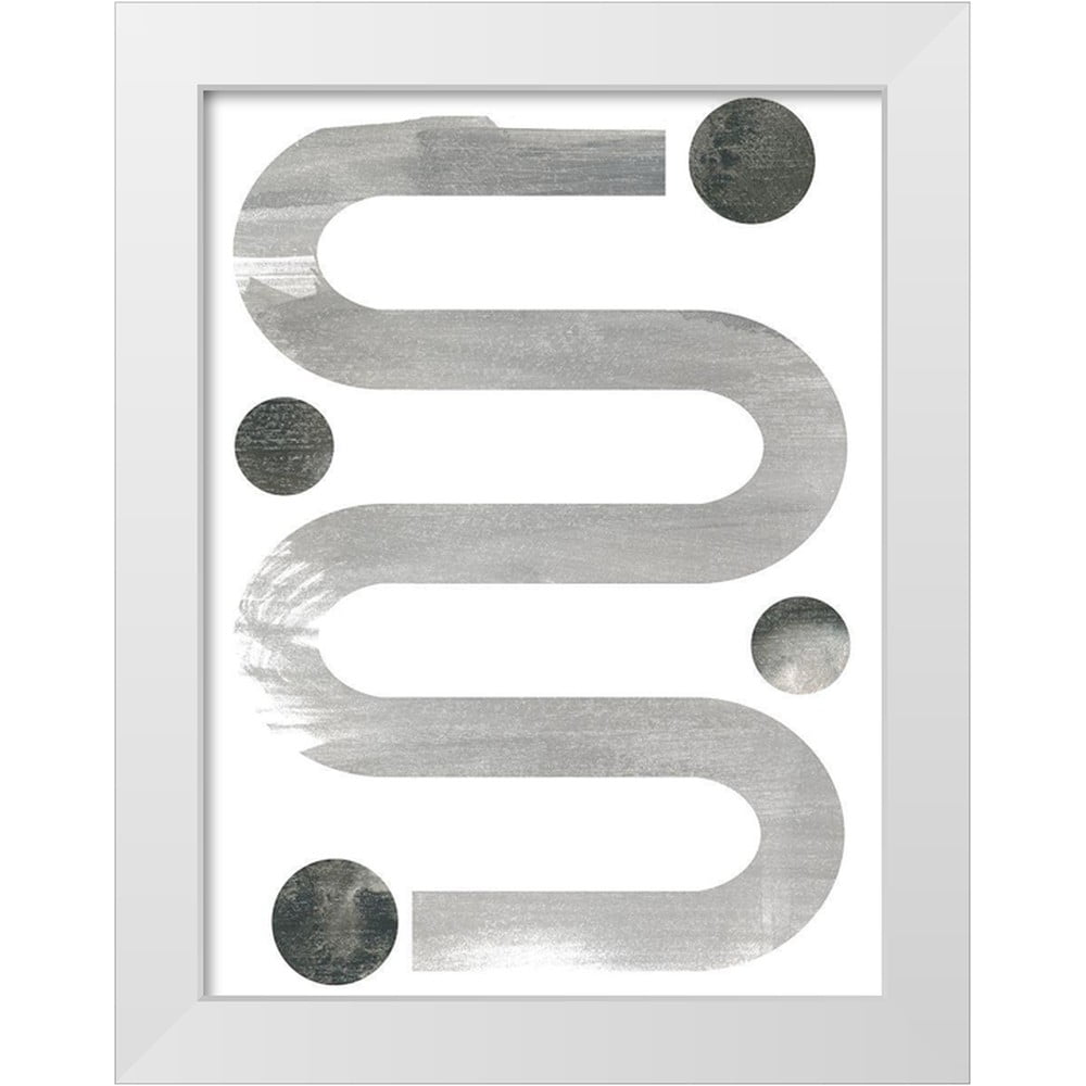 Vess, June Erica 12x14 White Modern Wood Framed Museum Art Print Titled ...