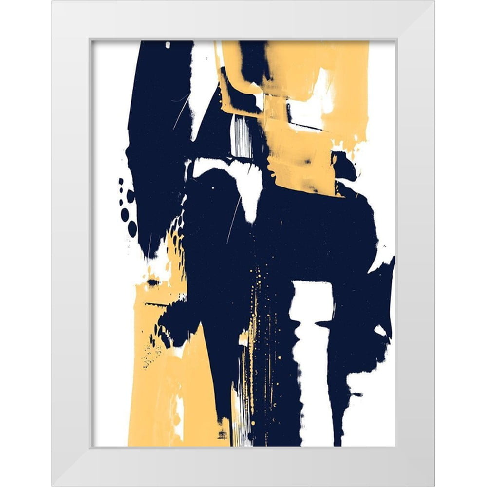 Vess, June Erica 12x14 White Modern Wood Framed Museum Art Print Titled - Monolith I - Walmart.com