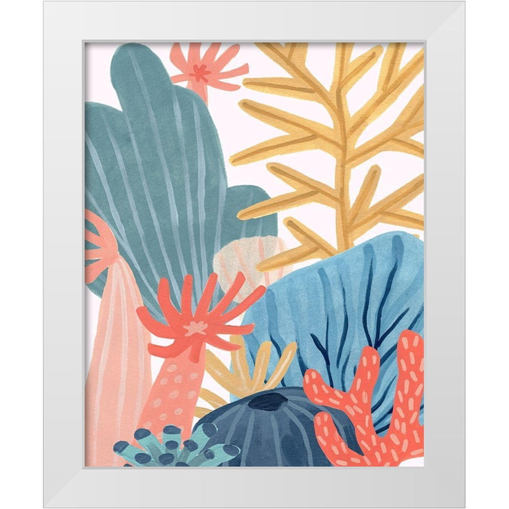 Vess, June Erica 12x14 White Modern Wood Framed Museum Art Print Titled ...