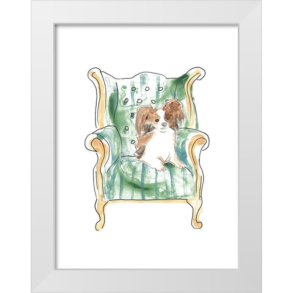 Vess, June Erica 12x14 White Modern Wood Framed Museum Art Print Titled ...