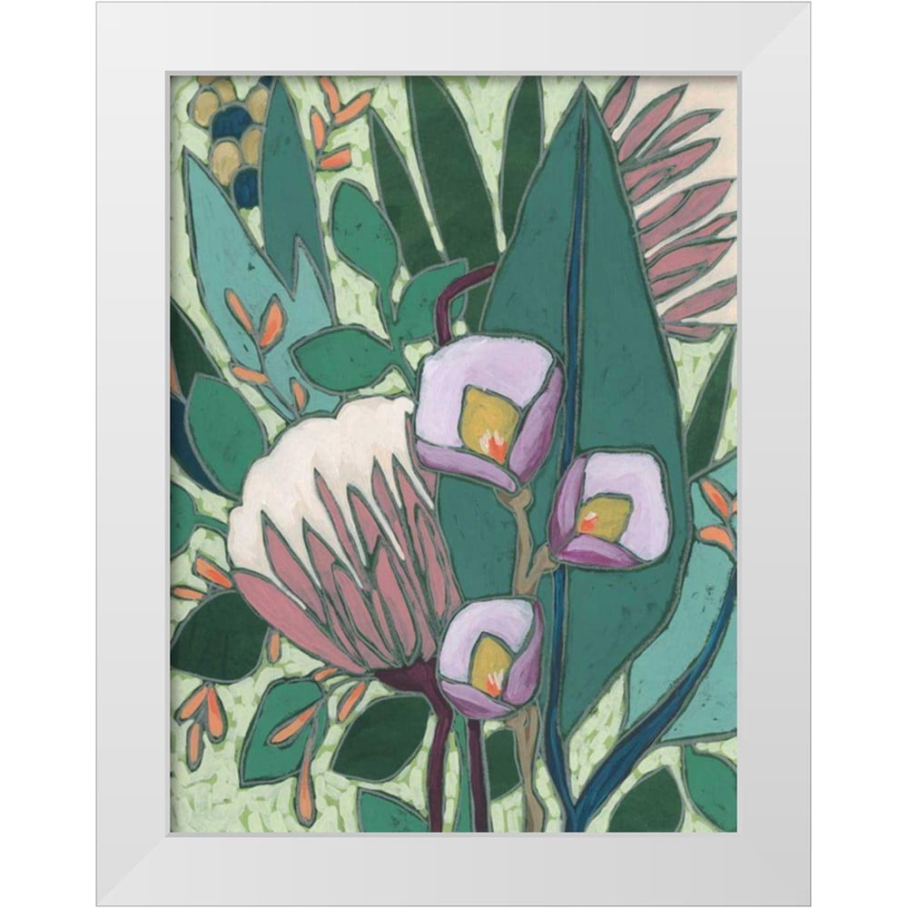 Vess, June Erica 12x14 White Modern Wood Framed Museum Art Print Titled ...