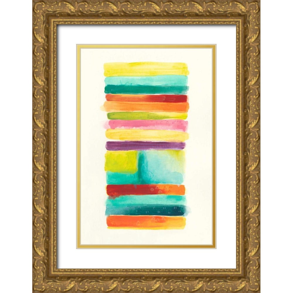 Vess, June Erica 13x18 Gold Ornate Wood Framed with Double Matting ...