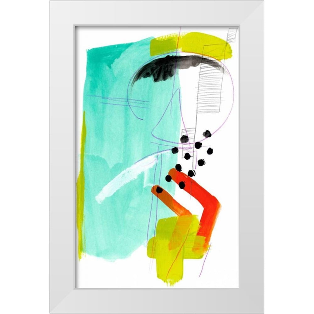 Vess, June Erica 13x18 White Modern Wood Framed Museum Art Print Titled ...