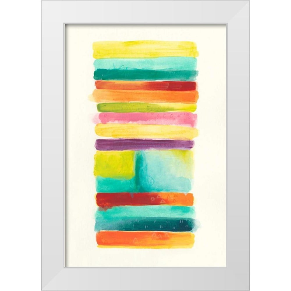 Vess, June Erica 13x18 White Modern Wood Framed Museum Art Print Titled ...