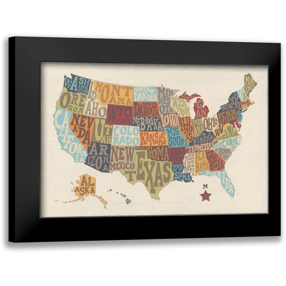 Vess, June Erica 14x11 Black Modern Framed Museum Art Print Titled ...