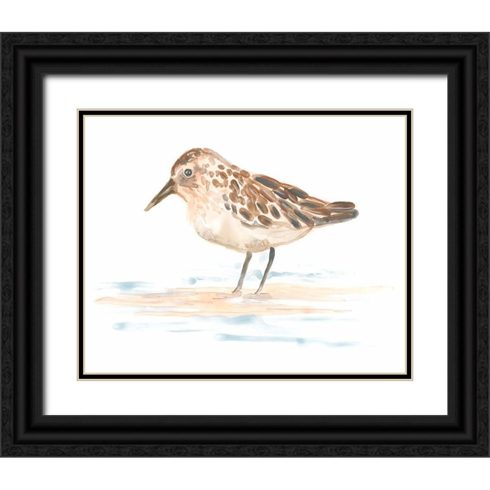 Vess, June Erica 14x12 Black Ornate Wood Framed with Double Matting ...