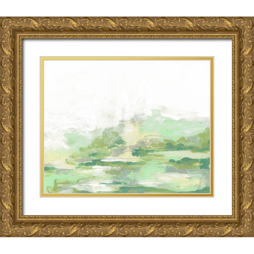 Vess, June Erica 14x12 Gold Ornate Wood Framed with Double Matting Museum Art Print Titled ...