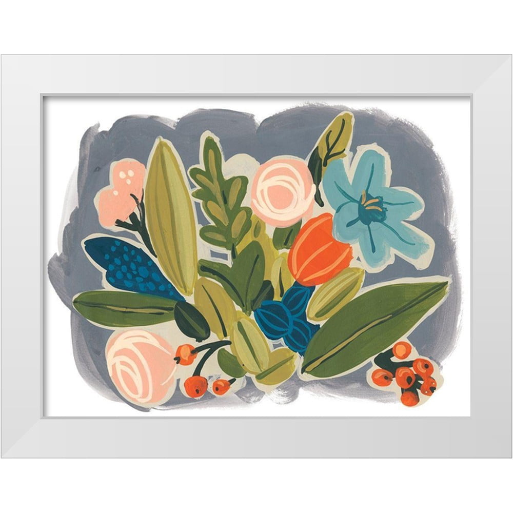 Vess, June Erica 14x12 White Modern Wood Framed Museum Art Print Titled ...