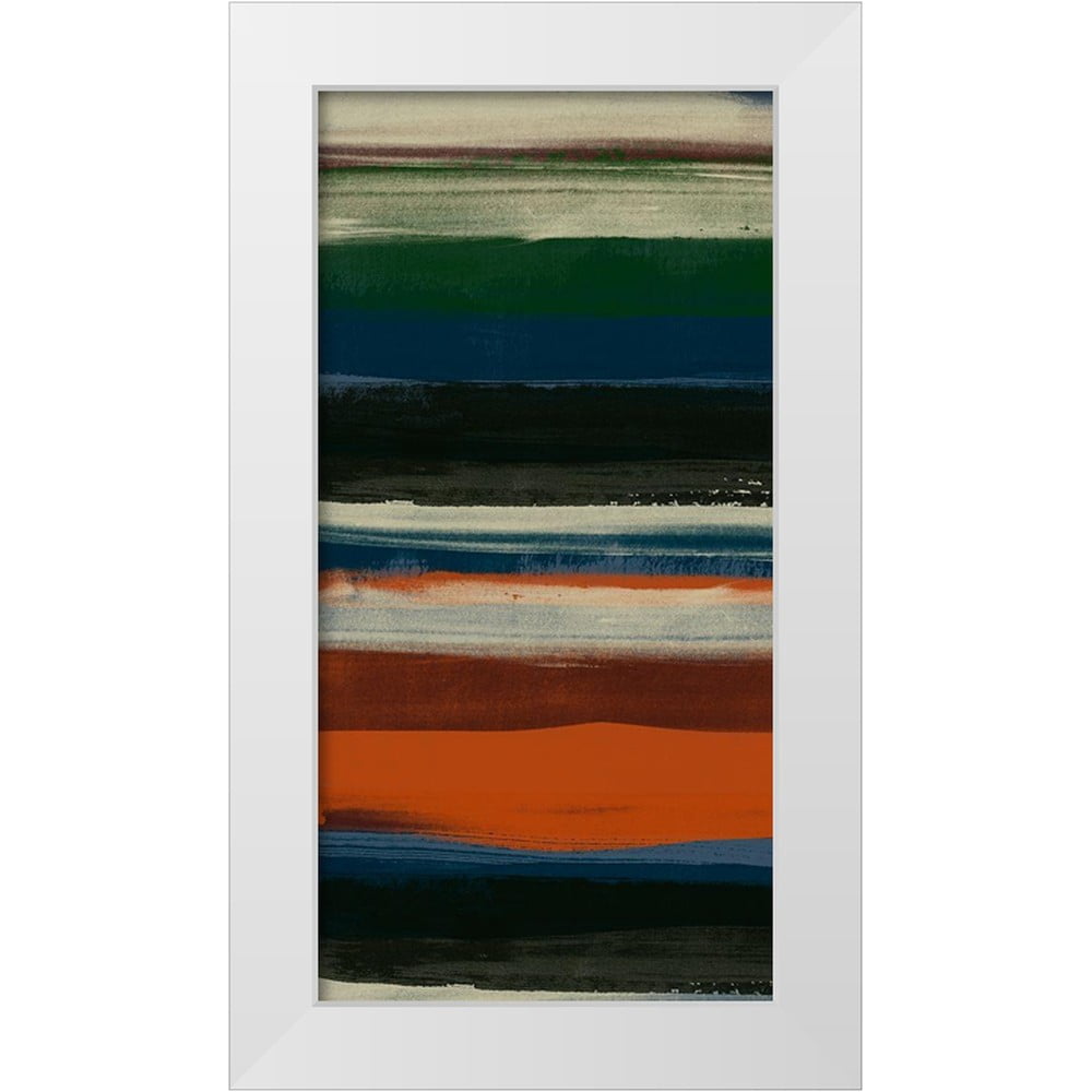 Vess, June Erica 14x24 White Modern Wood Framed Museum Art Print Titled ...