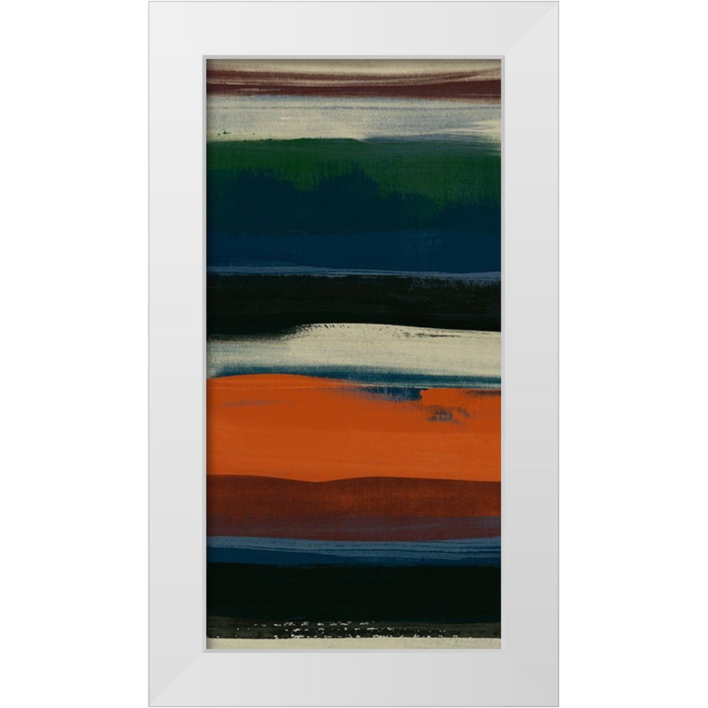 Vess, June Erica 14x24 White Modern Wood Framed Museum Art Print Titled ...