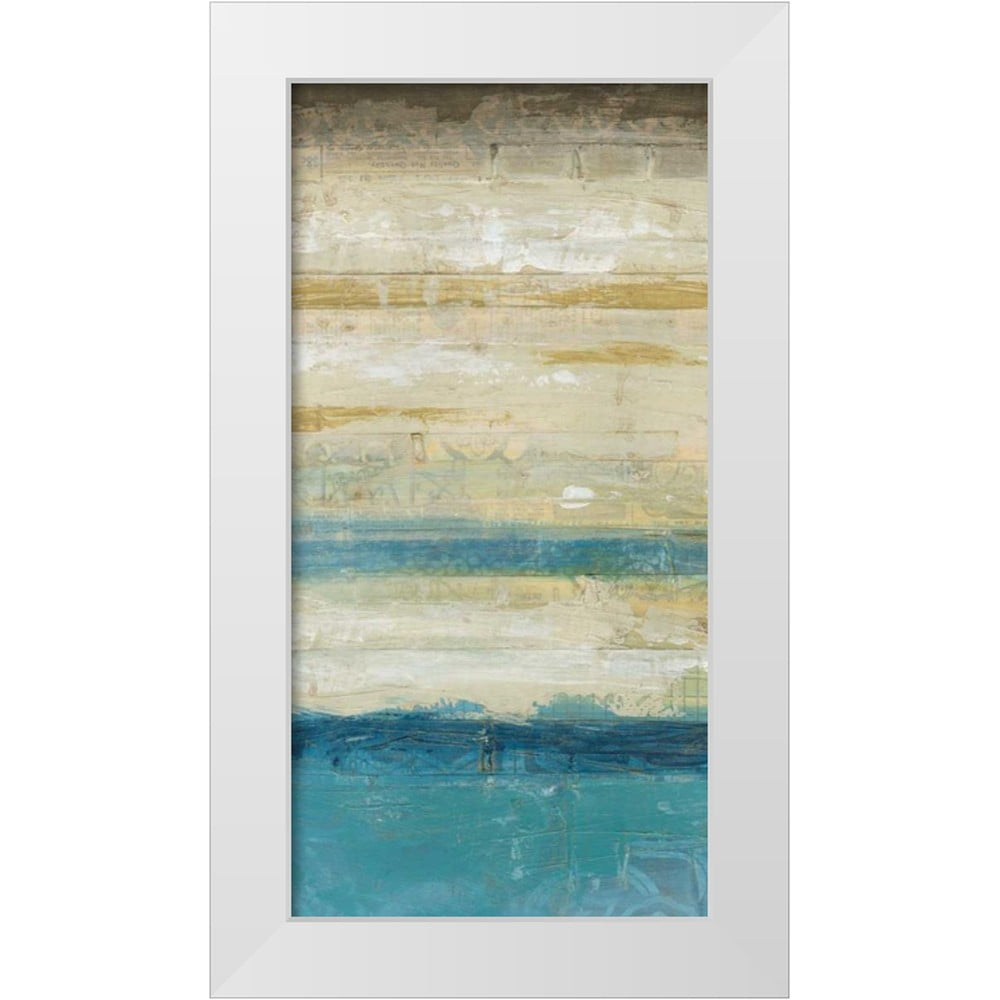 Vess, June Erica 14x24 White Modern Wood Framed Museum Art Print Titled ...