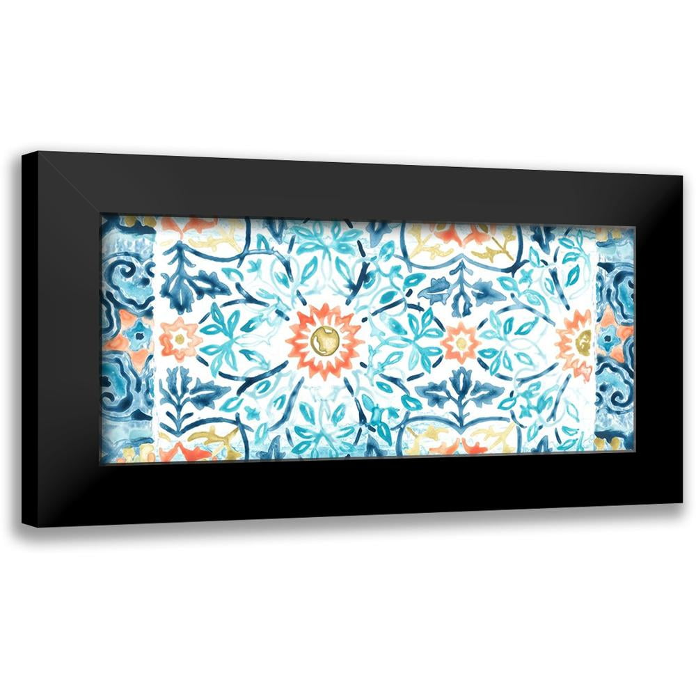 Vess, June Erica 14x8 Black Modern Framed Museum Art Print Titled ...