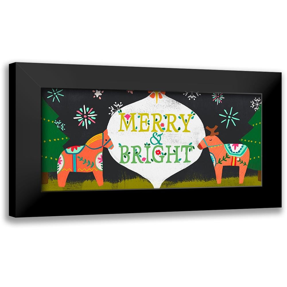 Vess, June Erica 14x8 Black Modern Framed Museum Art Print Titled ...