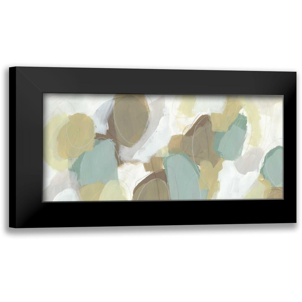 Vess, June Erica 14x8 Black Modern Framed Museum Art Print Titled - Subtle Synergy III - Walmart.com