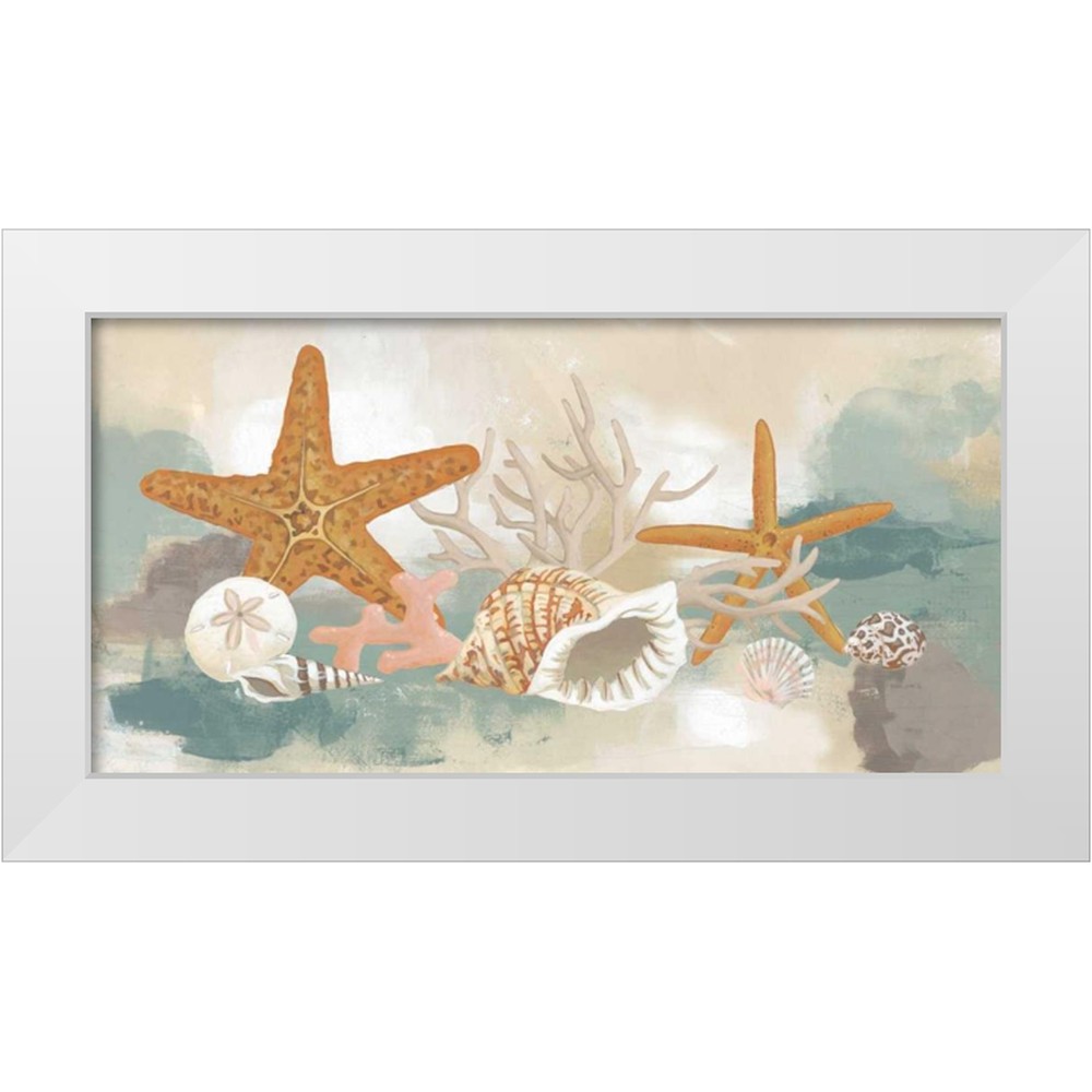 Vess, June Erica 14x9 White Modern Wood Framed Museum Art Print Titled ...