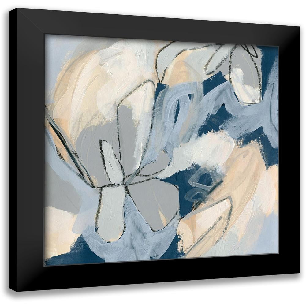 Vess, June Erica 15x15 Black Modern Framed Museum Art Print Titled - Blossom and Bliss IV ...