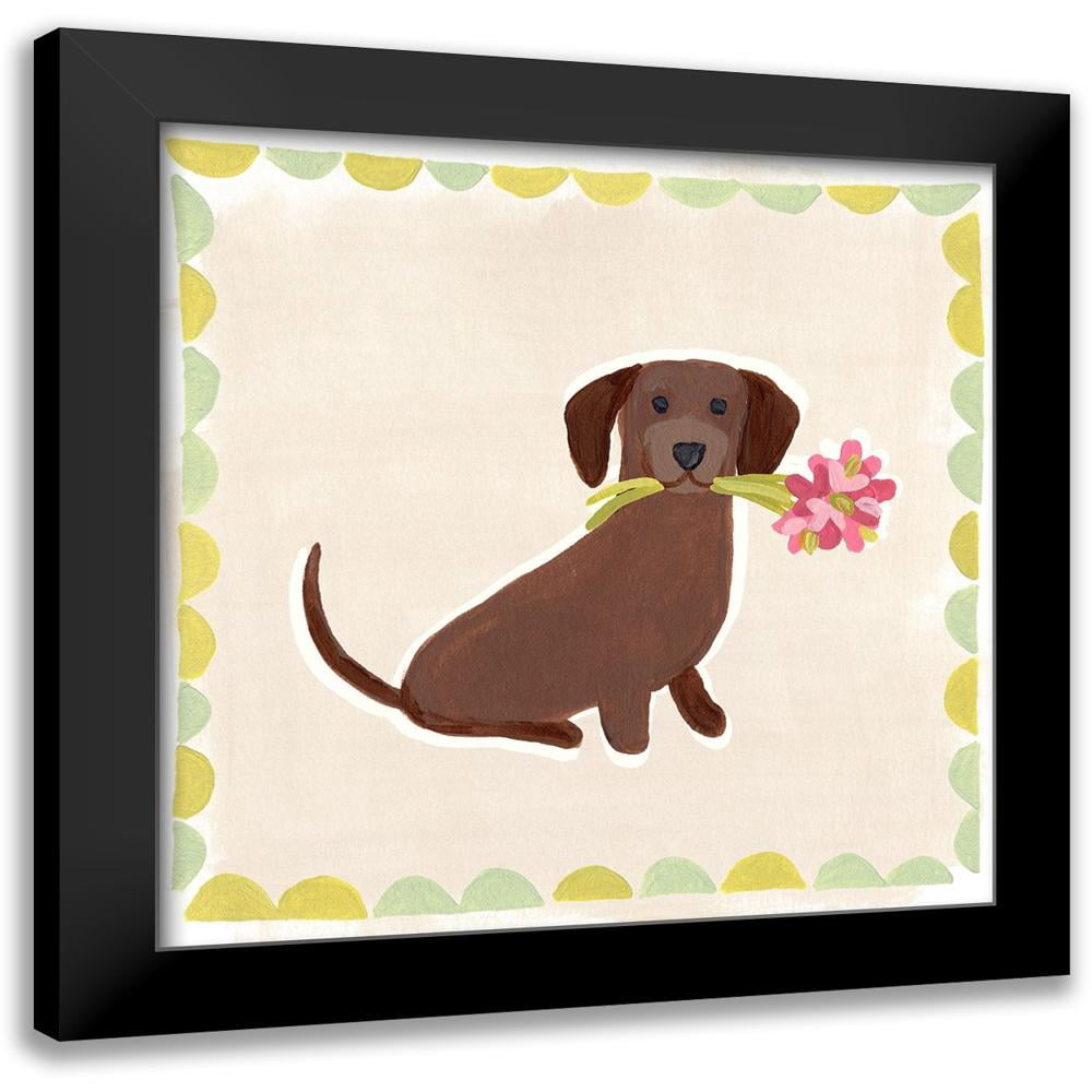 Vess, June Erica 15x15 Black Modern Framed Museum Art Print Titled ...
