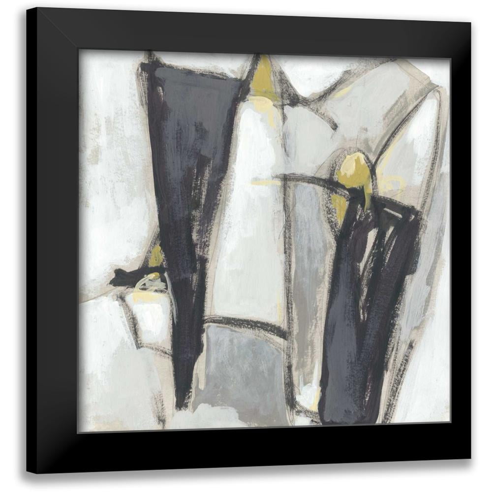 Vess, June Erica 15x15 Black Modern Framed Museum Art Print Titled - Locus I - Walmart.com