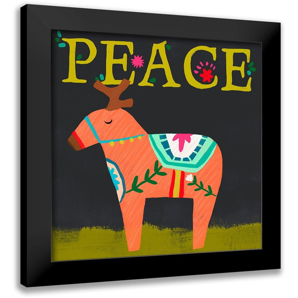 Vess, June Erica 15x15 Black Modern Framed Museum Art Print Titled ...