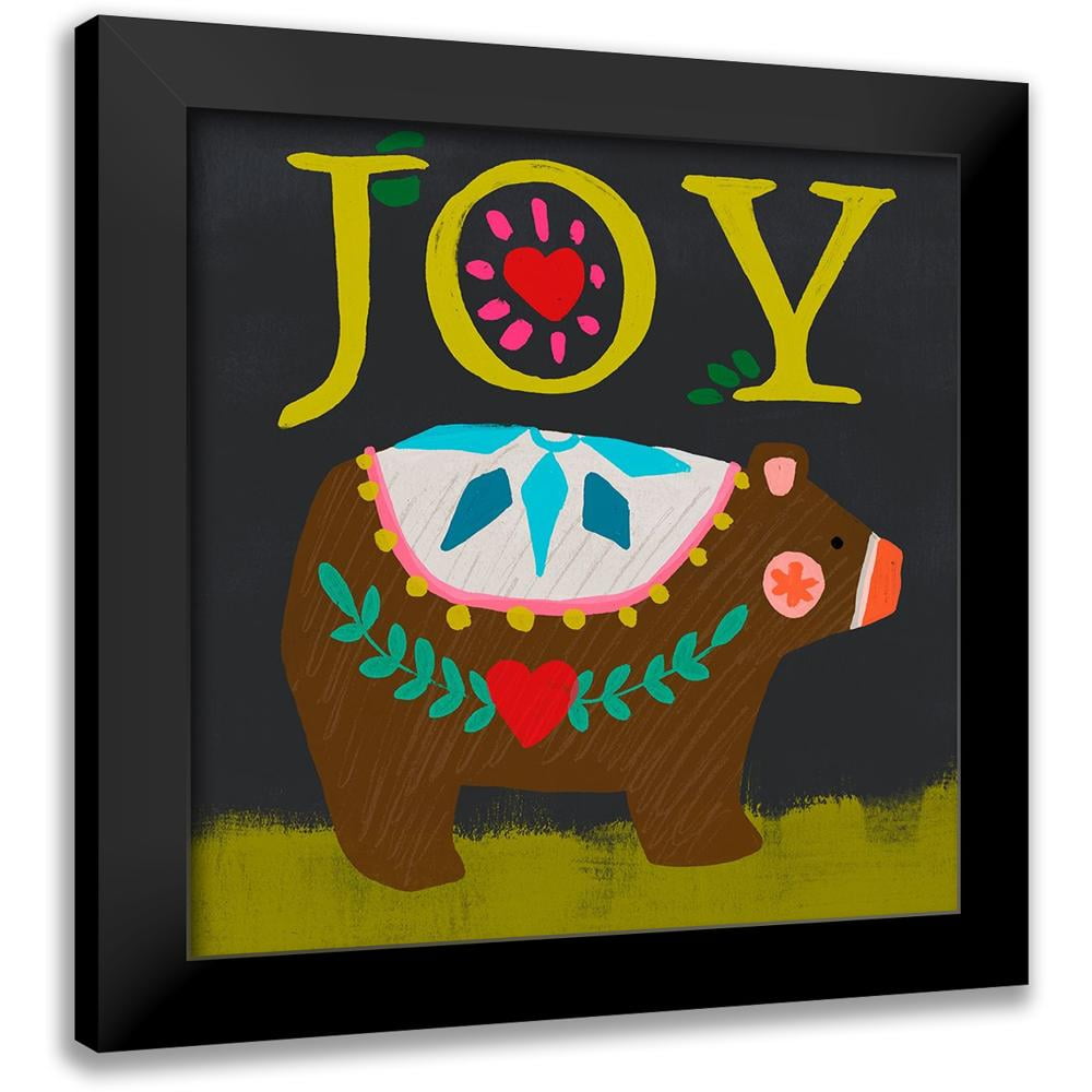 Vess, June Erica 15x15 Black Modern Framed Museum Art Print Titled ...